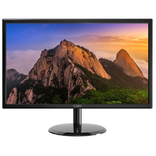 CBR LCD Монитор 21.5" MF-2201, IPS, FHD 1920x1080, 75Гц, 1*VGA, 1*HDMI, внутренний БП, черный, кабели 1*HDMI+1*VGA 1.5м в комплекте [LCD-MF2201-OPC]