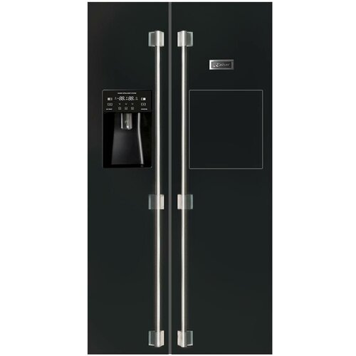 Холодильник Side-by-Side 171х91,1 см Kaiser KS 90500 RS черный