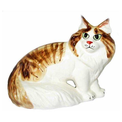 Мейн кун статуэтка кошки фарфоровая