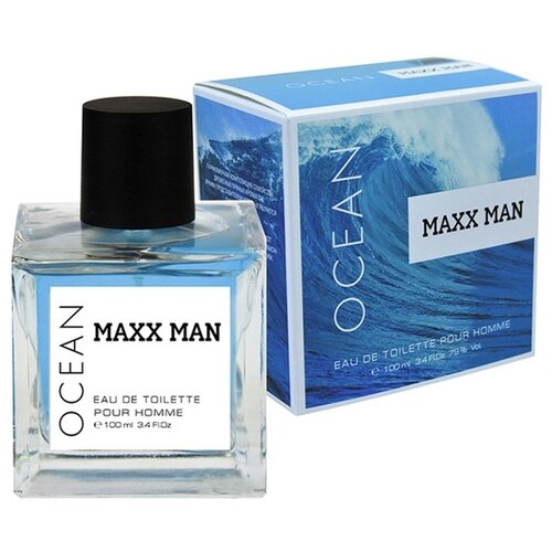 VINCI туалетная вода Maxx Man Ocean, 100 мл, 200 г