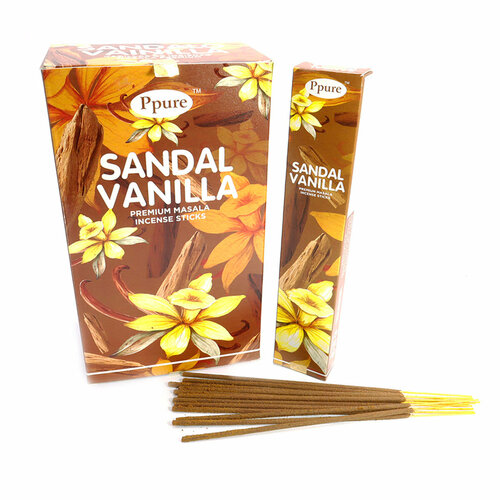 Благовоние Сандал и ваниль (Sandal-Vanilla), 15 г