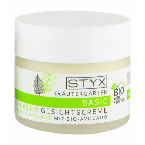 Питательный крем для лица для нормальной кожи Styx Krautergarten Face Cream With Organic Avocado