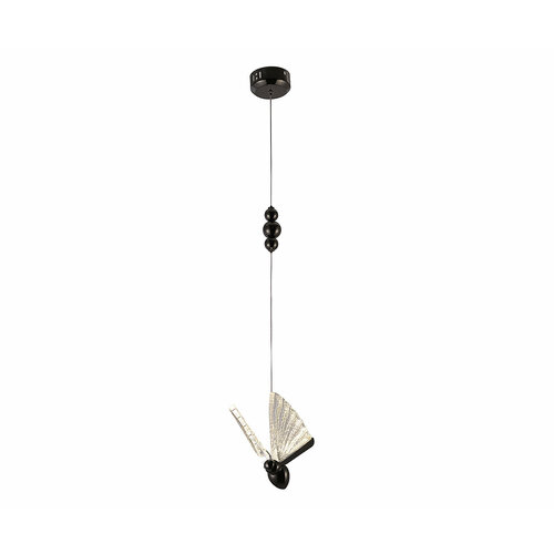 Светильник подвесной KINK Light Баттерфляй 08444-1A,19, LED, 6Вт, кол-во ламп:1шт, Черный