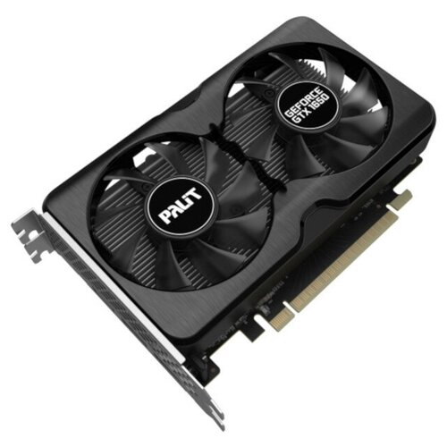 Видеокарта PALIT GeForce GTX 1650 GAMING PRO (TU117-300-A1/12nm) (1485/8000) GDDR5 4096Mb 128-bit, PCI-E 16x 3.0, TDP-75W(NE6165001BG1-1175A)