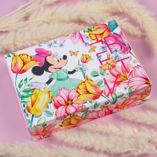 Коробка подарочная Disney - Минни Маус, Цвети, складная, 21 х 15 х 5см , 2 шт.