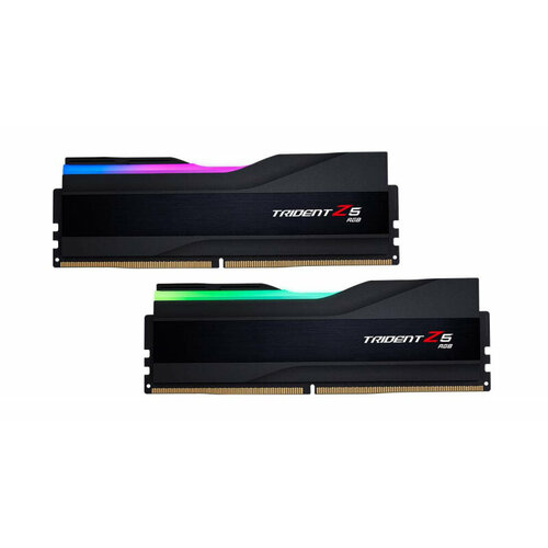 Оперативная память G.skill DDR5 Trident Z5 RGB 48GB (2x24GB) 6400MHz CL32 (32-39-39-102) 1.35V (F5-6400J3239F24GX2-TZ5RK) Black