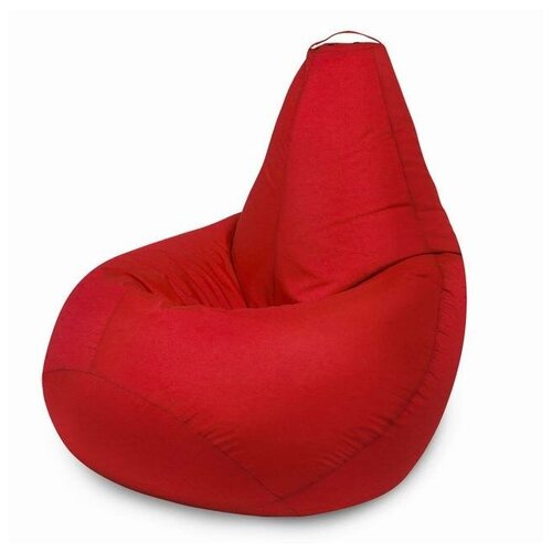 Внешний чехол для кресла-мешка MyPuff "Груша", размер XXXL-Стандарт, оксфорд, красный