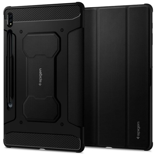 Чехол Spigen Rugged Armor Pro для Samsung Galaxy Tab S7+ (ACS01607, оригинал, Black)