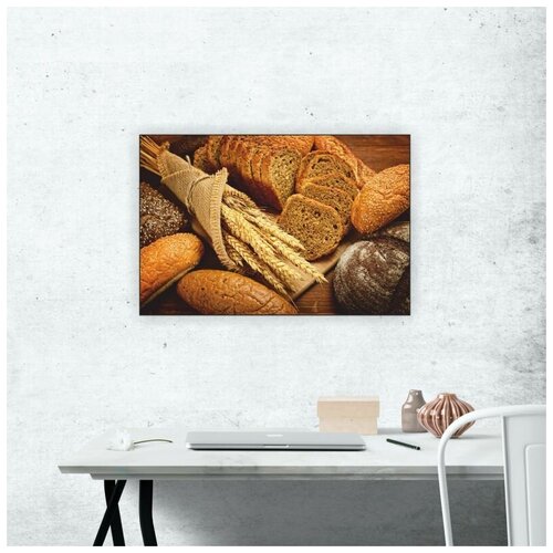 Постер Пекарня, хлеб Тип 4 90х60 см в тубусе ПолиЦентр