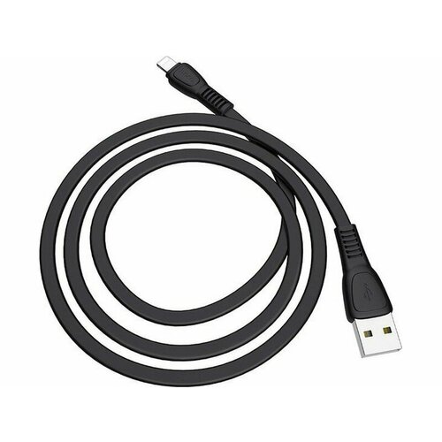 Кабель Hoco USB X40 Noah для Lightning, 2.4А, длина 1 м, черный (93140)