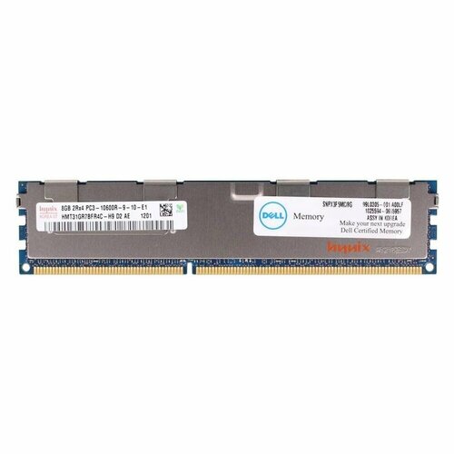 Оперативная память DELL 8GB 2Rx4 PC3-10600R DDR3-1333MHz [0X3R5M]