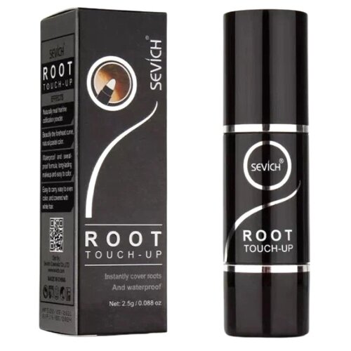 SEVICH Загуститель волос Root touch-up, черный, 2.5 г