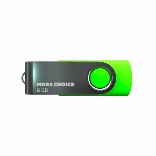 Флеш накопитель памяти USB 16Gb 2.0 More Choice MF16-4 Green