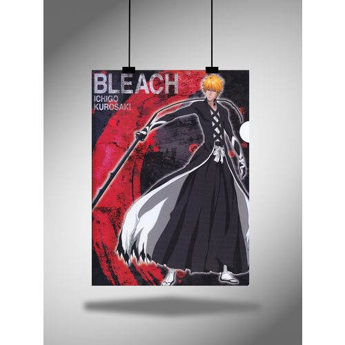 Постер плакат интерьерный на стену аниме Блич 2 А3