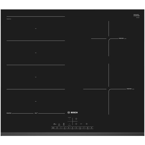 Индукционная варочная панель BOSCH PXE631FC1E, черный