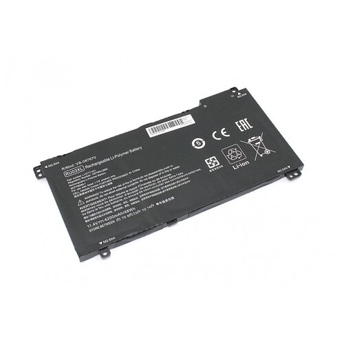 Аккумуляторная батарея для ноутбука HP ProBook x360 440 G1 (RU03XL) 11.4V 4200mAh