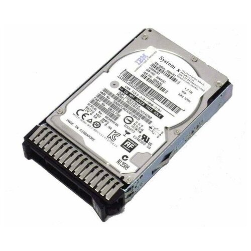 Жесткий диск IBM 1.2TB 12G 10K G3HS SAS 2.5 [00NA262]