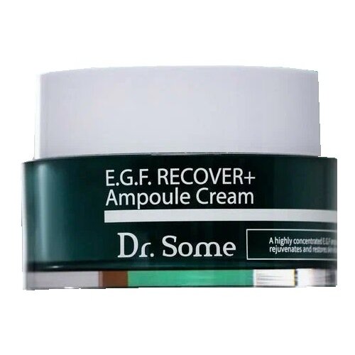 Dr. Some E.G.F Recover+ Ampoule Cream Крем для лица с пептидами и EGF, 50 мл