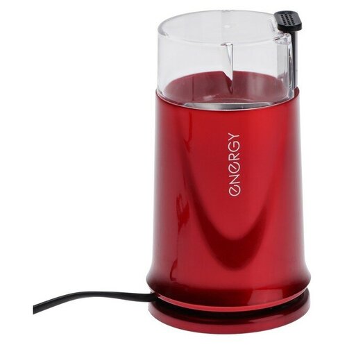 Energy Кофемолка ENERGY EN-110, электрическая, ножевая, 150 Вт, 50 г, красная
