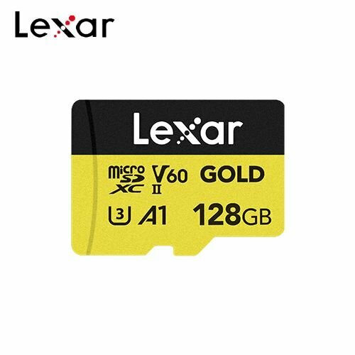 128GB Карта памяти Lexar Professional GOLD microSDXC UHS-II (LMSGOLD128G-BNNNG)