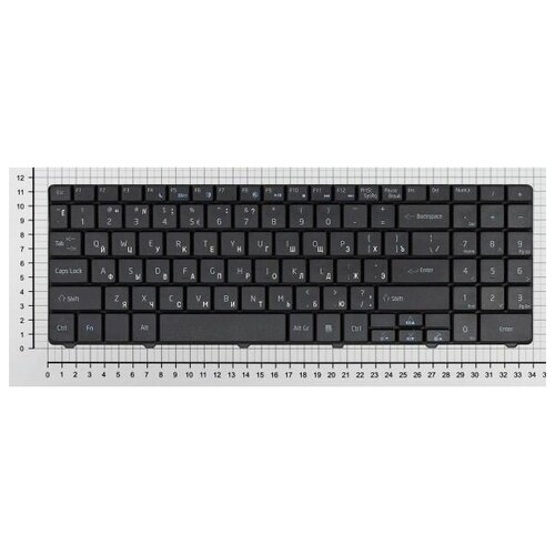 Клавиатура для ноутбука Acer Aspire 5516 5517 eMachines G525 черная, плоский Enter