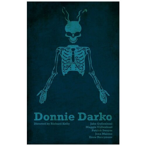 Плакат, постер на холсте Donnie Darko/Донни Дарко. Размер 42 х 60 см