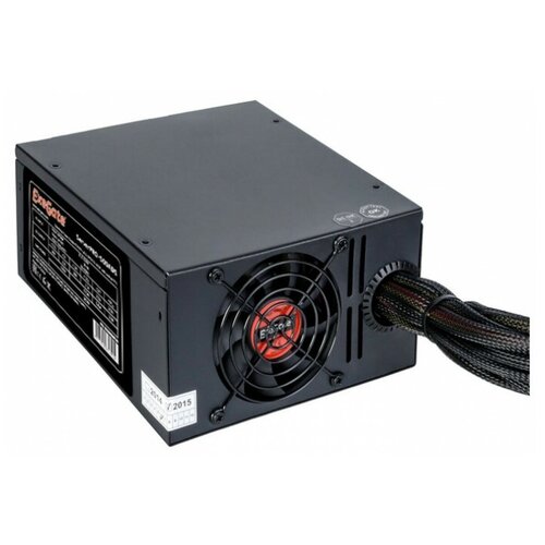 Exegate EX235029RUS Блок питания 500W Exegate APFC,2х8 cm fan, 20+4pin/(4+4)pin , 2xPCI-E , 9xSATA ((Server) PRO)