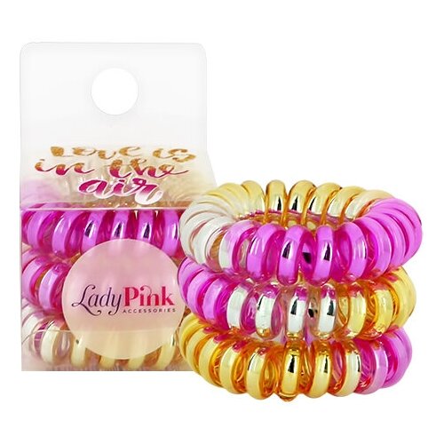 Набор резинок LADY PINK BASIC SLINKY box 3 шт