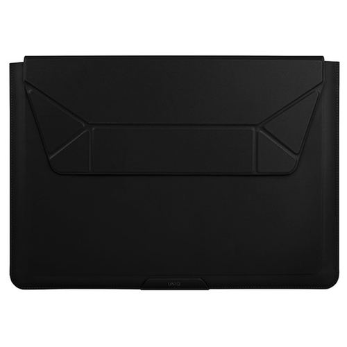 Кожаный чехол Uniq Oslo с подставкой для MacBook Pro 14" (OSLO(14)-BLACK), черный