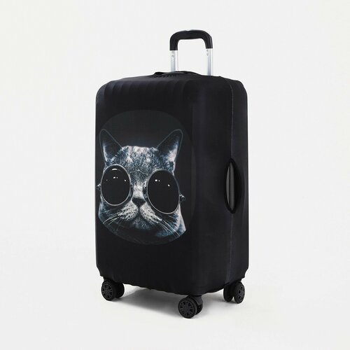 Чехол для чемодана Сима-ленд, размер 24", черный
