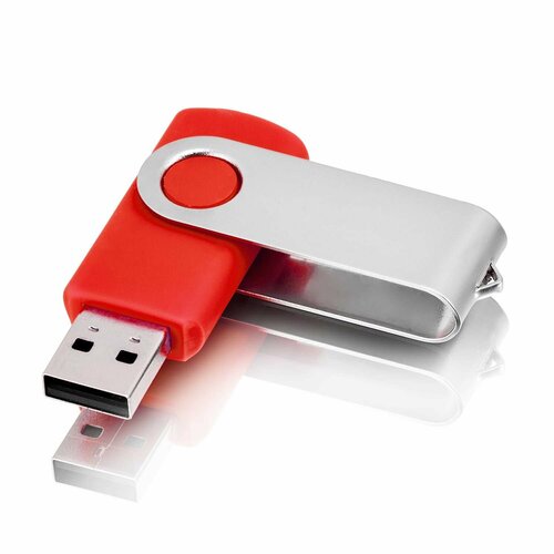 USB флешка, USB flash-накопитель, Флешка Twist, 16 Гб, красная, арт. F01 USB 2.0 5шт