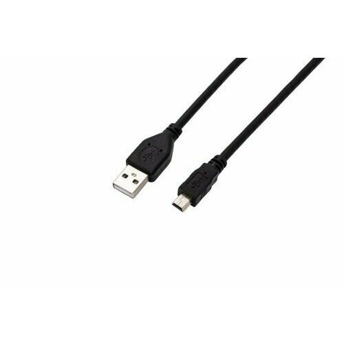 Кабель USB-miniUSB Filum FL-CPro-U2-AM-miniBM-1.8M 1.8 м, USB 2.0 Pro, 2A, разъемы: USB A male- USB mini B male, черный