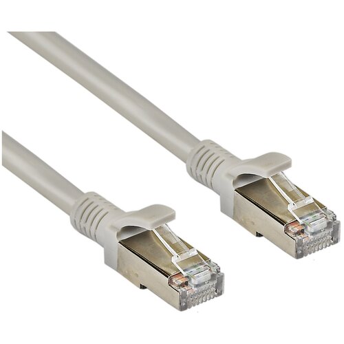 Патч-корд ExeGate FTP-RJ45-RJ45-C5e-CU-10M-GY, 10м (EX282001RUS)