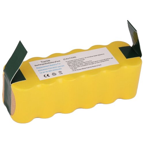TopON Аккумулятор TOP-IRBT500-40, желтый, 1 шт.