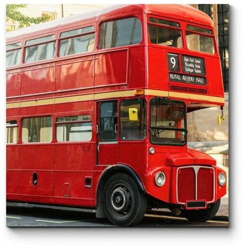 Модульная картина Красный символ Лондона 80x80