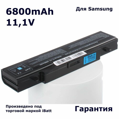 Аккумулятор iBatt 6800mAh, для 300E5A-S0C 300E5C-S0T 300E5V-S01 300E5Z-A01 300E7A-A02 300E7A-S01 300V5A-S06 300V5Z