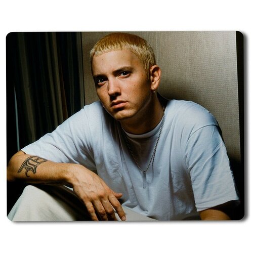 Коврик для мыши с принтом Музыка Eminem Эминем - 6299 Г