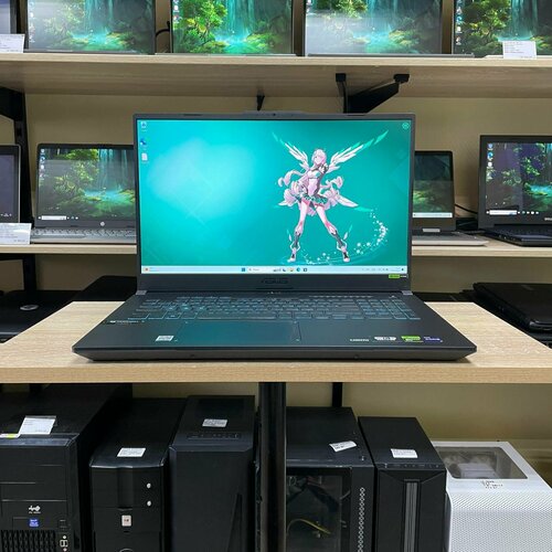 Игровой ноутбук Asus TUF Gaming F17 FX707VIN Intel Core i7 13700H/DDR5 16Gb/SSD 1Tb/nVidia GeForce RTX4070 8Gb/17.3"@165Гц