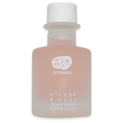 Whamisa Тонер на основе цветочных ферментов насыщенный Organic Flowers Toner Deep Rich, 33.5 мл