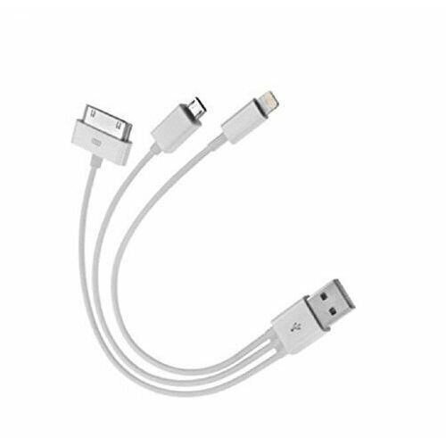USB кабель 4 в 1 на micro USB/ mini USB и iPad/ iPhone/ iPod
