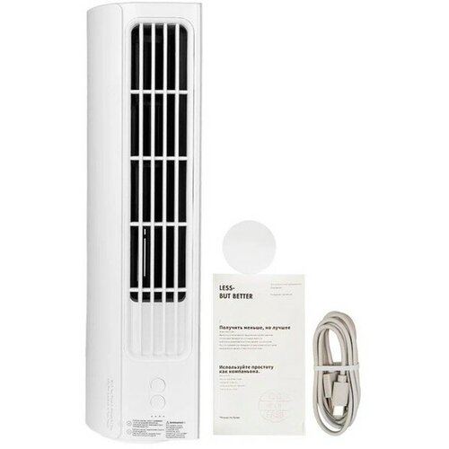 Вентилятор Xiaomi SOLOVE Tower Fan 3000mAh 3 Speed, портативный, 10 Вт, 3 режима, белый