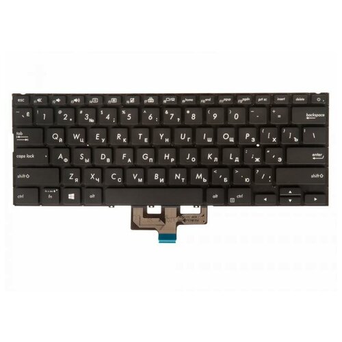 Keyboard / клавиатура для ноутбука Asus Zenbook 14 UM433DA, UM433IQ черная