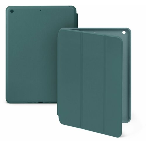 Чехол-книжка для iPad 5 (9.7", 2017 г.) / iPad 6 (9.7", 2018 г.) Smart Сase, темно-зеленый