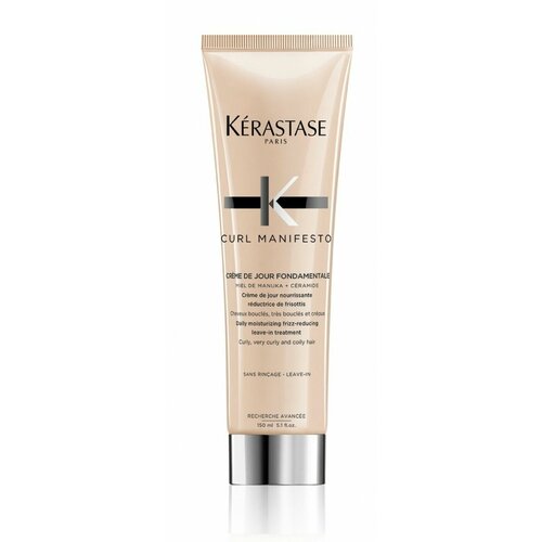 Kerastase Curl Manifesto Creme De Jour Fandamentale - Несмываемый термо-уход для вьющихся волос 150 мл