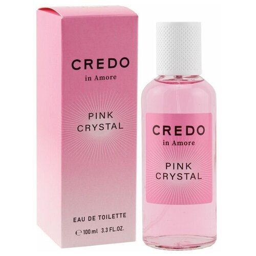 Delta Parfum woman Credo In Amore - Pink Crystal Туалетная вода 100 мл.