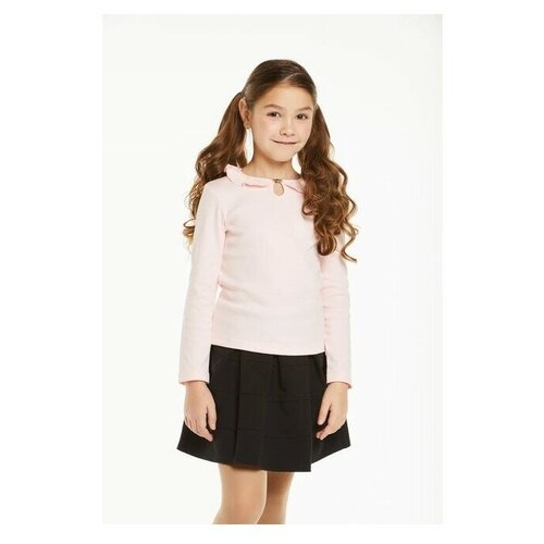 Школьная блуза Снег, размер 128-134, розовый
