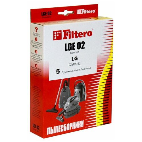 Filtero Мешки-пылесборники LGE 02 Standard, 5 шт.