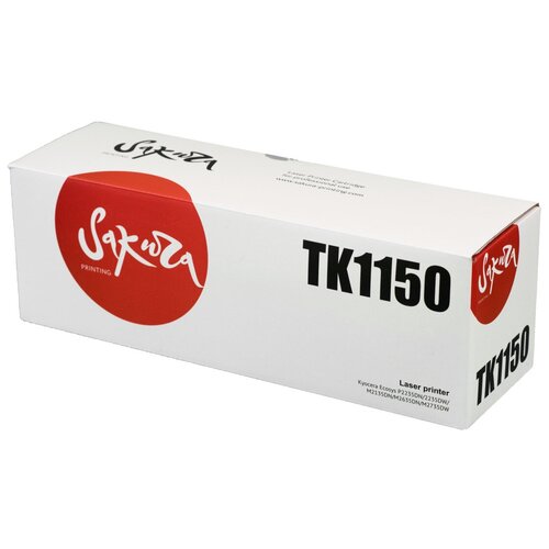 Тонер-картридж лазерный Sakura TK-1150 черный 3000 стр. для Kyocera (SATK1150)