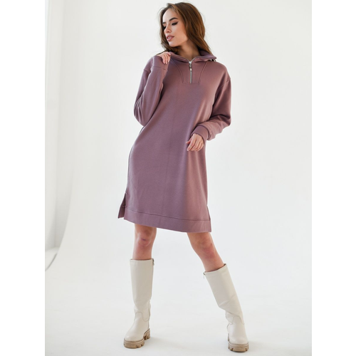 Платье Текстильный Край, размер 54, фиолетовый