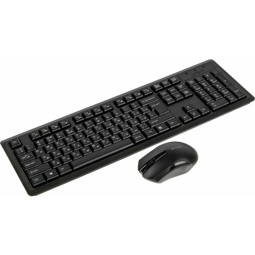 A-4Tech Клавиатура + мышь A4 V-Track 4200N клав: черный мышь: черный USB беспроводная [1147580]